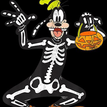 "Goofy Skeleton Halloween" Art Board Print for Sale by AnhVu03 | Redbubble