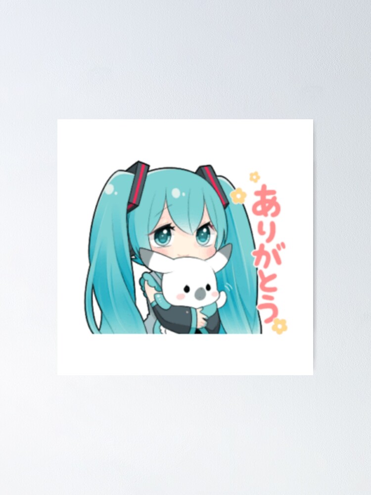 "Miku " Poster by Chanwooirl | Redbubble