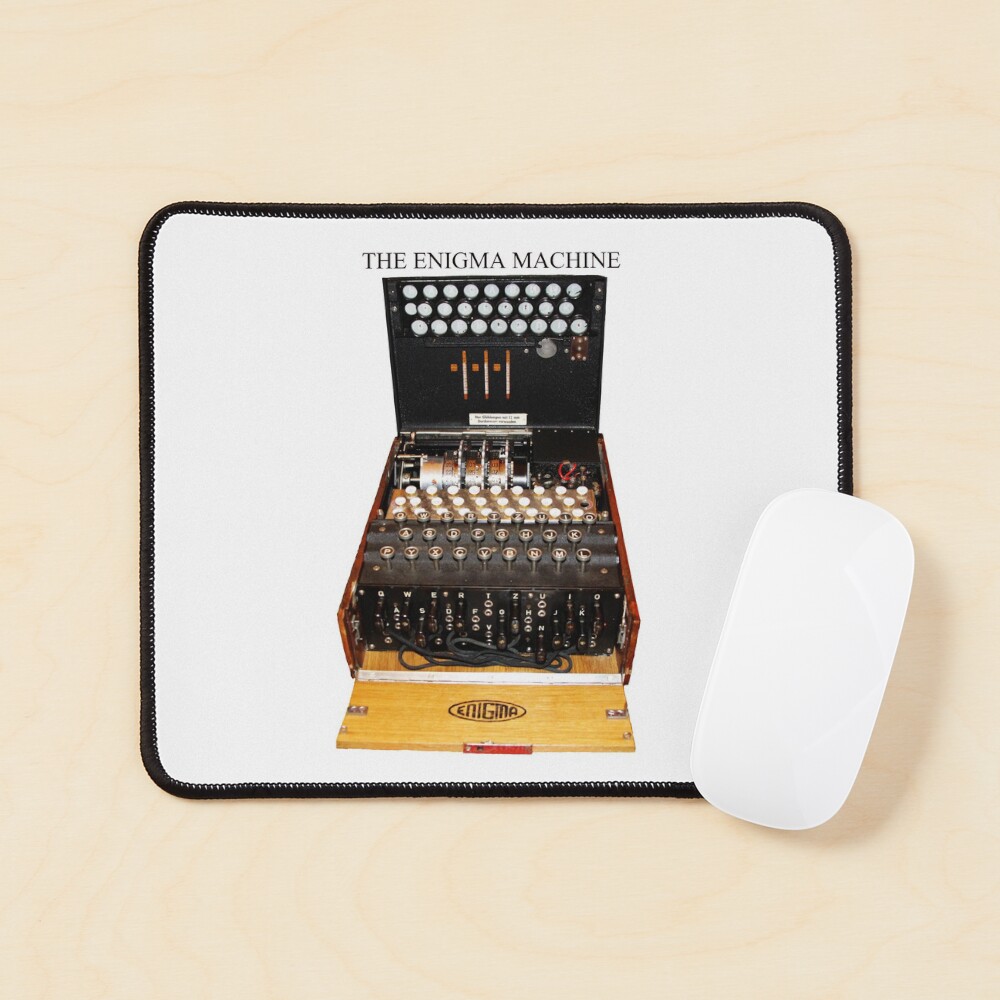 "Secrets, codes, and the enigma machine " Sticker for Sale by ...