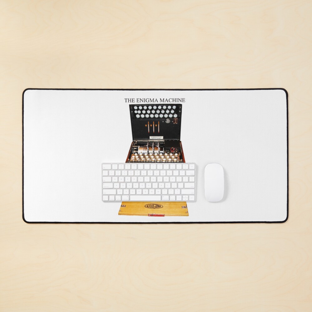 "Secrets, codes, and the enigma machine " Sticker for Sale by ...