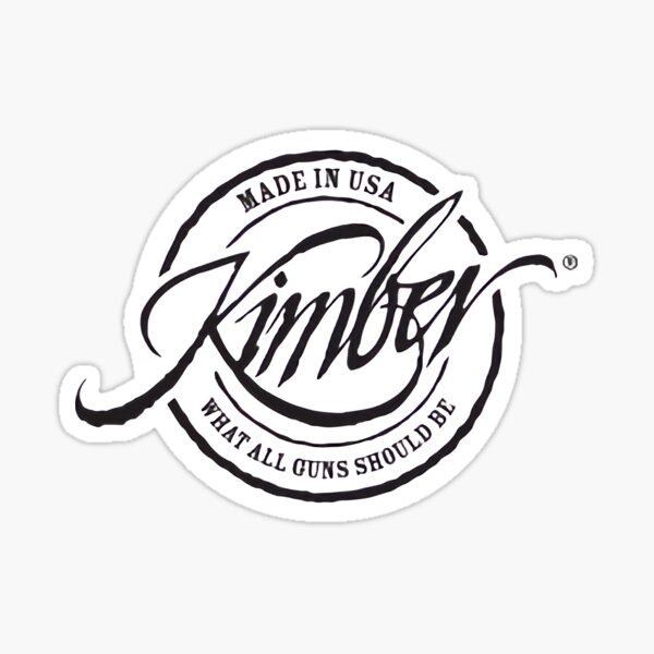 "Kimber circle GUN IPSC USPSA UKPSA 3GUNS Tshirt" Sticker for Sale by ...