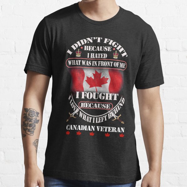 " Canadian Military: Veteran " T-shirt for Sale by Davidpy | Redbubble ...