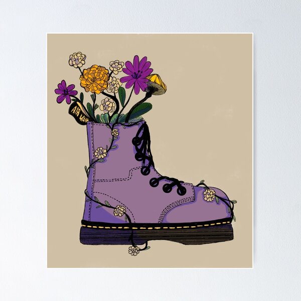 "doc martens" Poster by MachiMushroom | Redbubble