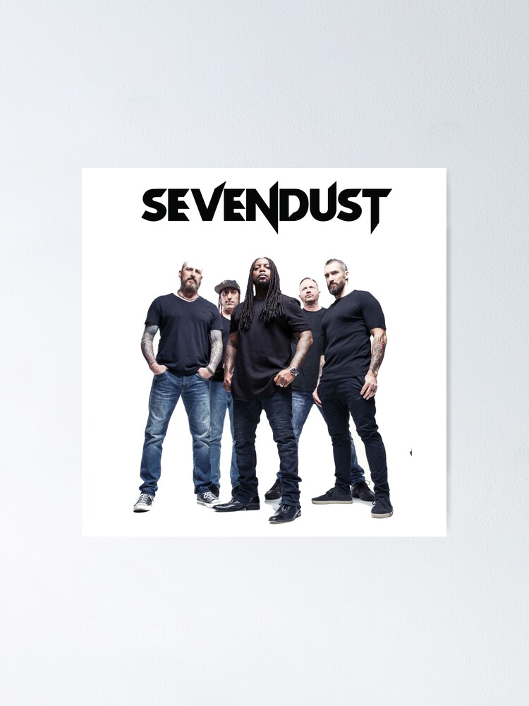 "best logo - sevendust" Poster for Sale by fhadigatelg | Redbubble