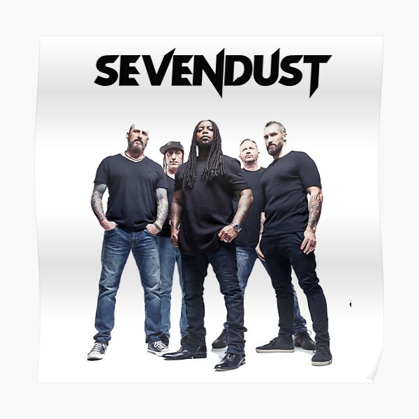 "best logo - sevendust" Poster for Sale by fhadigatelg | Redbubble