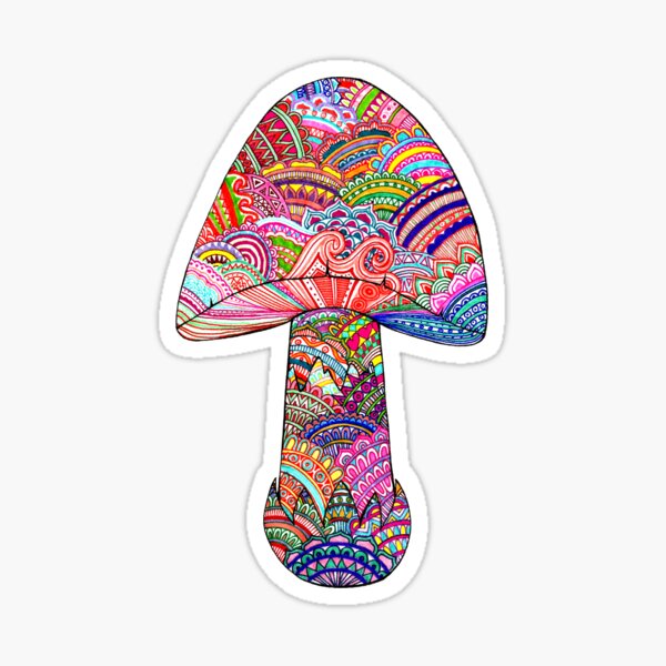 "Shroom" Sticker for Sale by ogfx | Redbubble