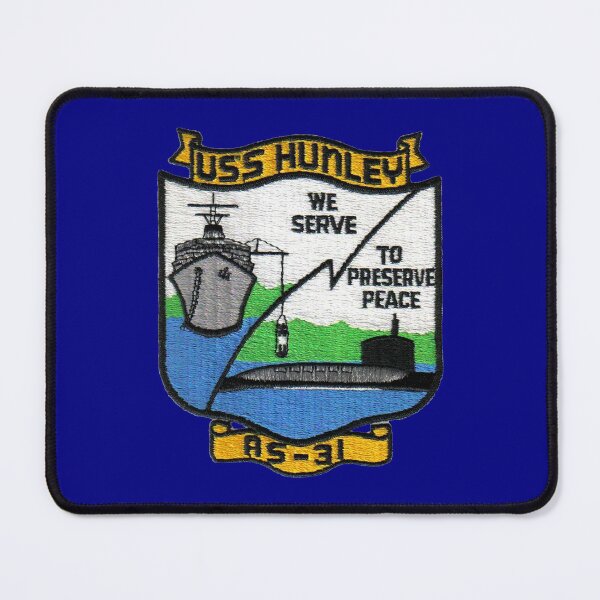 "USS HUNLEY (AS-31) SHIP'S STORE" Mouse Pad for Sale by militarygifts ...