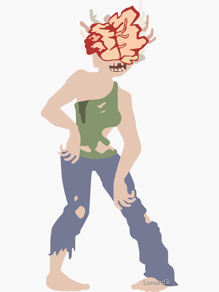 "Clicker infected The Last of Us Part II" Sticker for Sale by Lomand3r ...