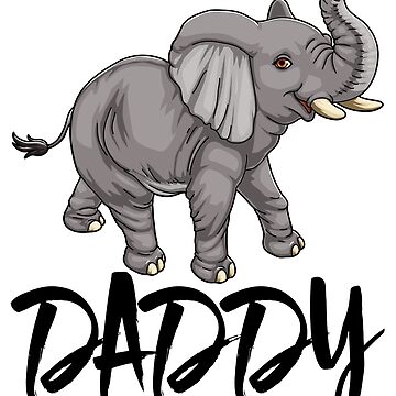 "Daddy Elephants" Poster for Sale by Bendthetrend | Redbubble