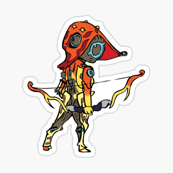 "Ivara Warframe " Sticker for Sale by EmilyMeganXArt | Redbubble