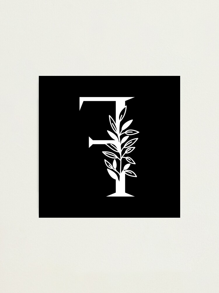 Lámina fotográfica «Letras al revés - ilustración de la letra F» de ...