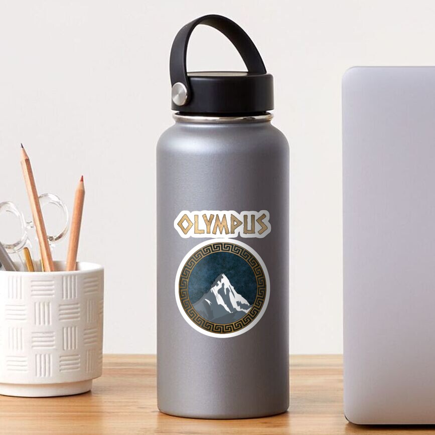 "Olympus Ancient Greece Mount Olympus Greek Gods Symbol" Sticker for ...