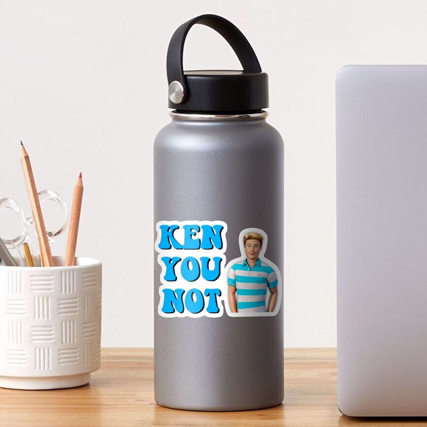 "Ken You Not " Sticker for Sale by ellenugget | Redbubble