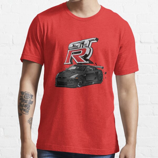 "GTR R35" T-shirt for Sale by aimeyusoff | Redbubble | car racing gtr ...