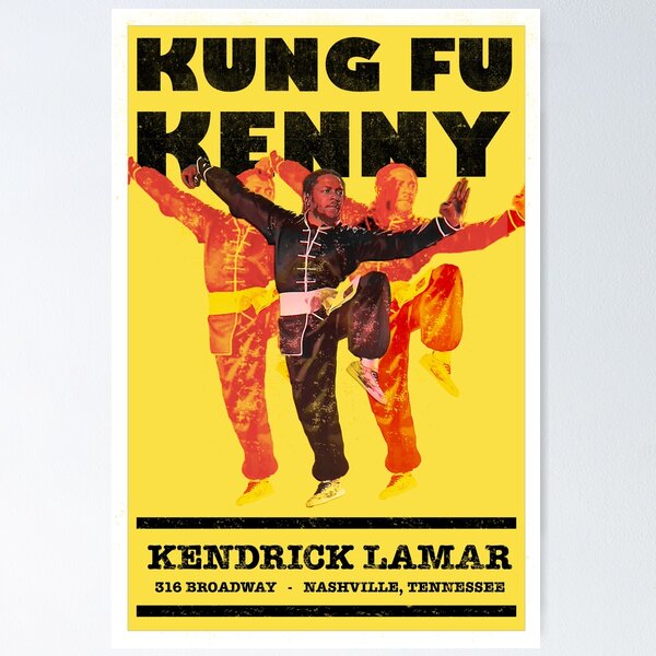 "Kung Fu Kenny" Poster for Sale by McAdooDesigns | Redbubble