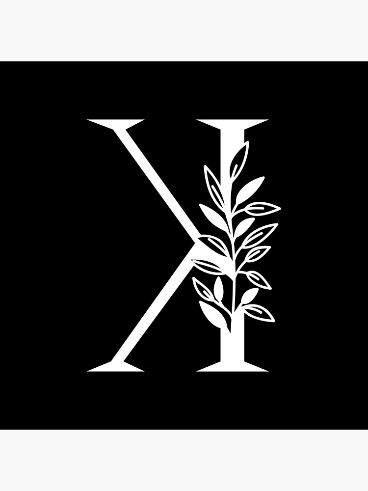 "Backwards Letters - letter K illustration" Poster by Tiienda | Redbubble