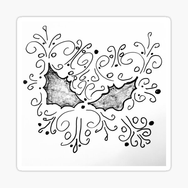 "Pretty Batty" Sticker for Sale by DancingCreek | Redbubble