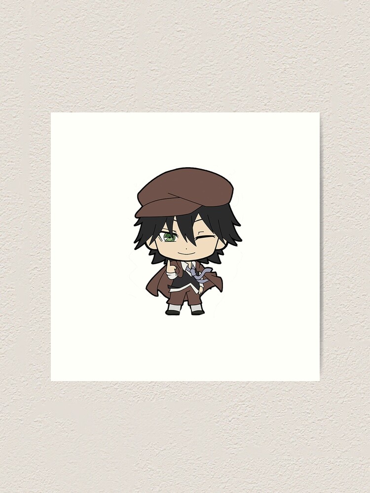 "Ranpo Edogawa from Bungou Stray Dogs as Chibi." Art Print for Sale by ...