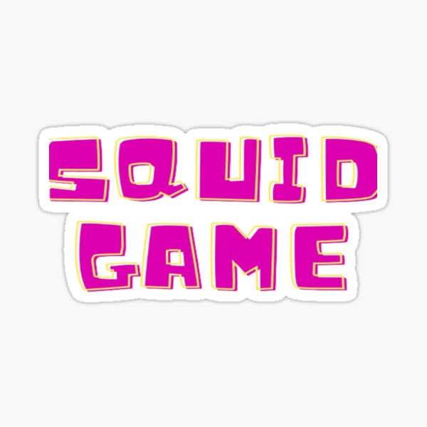 "Squid Game Players " Sticker for Sale by KatarinaMili | Redbubble