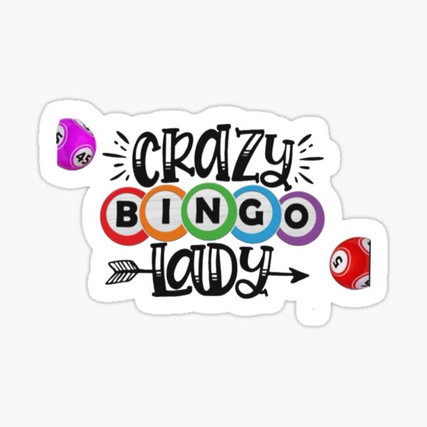 "Bingo " Sticker for Sale by maryamhossam206 | Redbubble