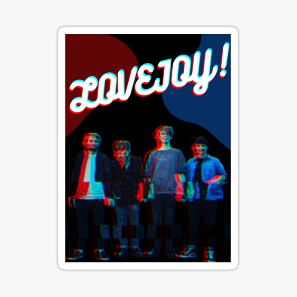 "LOVEJOY #2" Sticker by naturalblue- | Redbubble