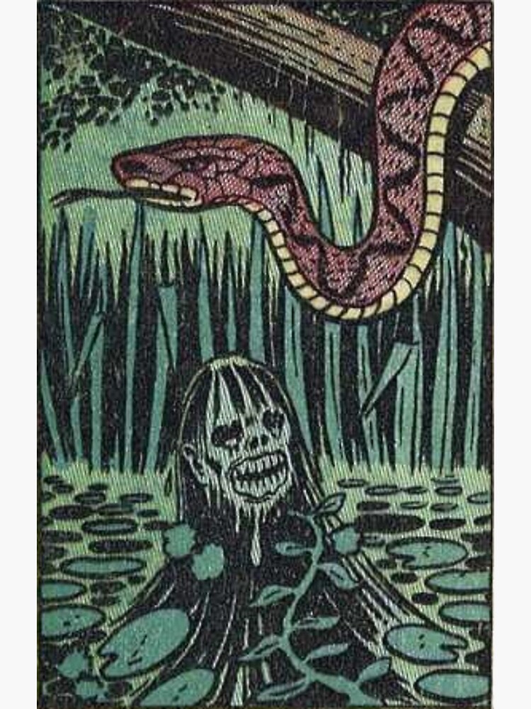 Impression photo « Bandes dessinées d'horreur vintage | Amateurs de ...