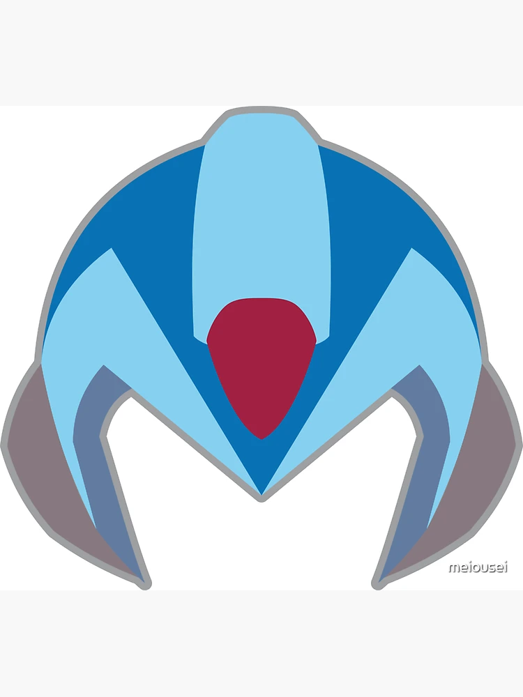 Megaman X Helmet ArtStation Stained Glass Zero Helmet