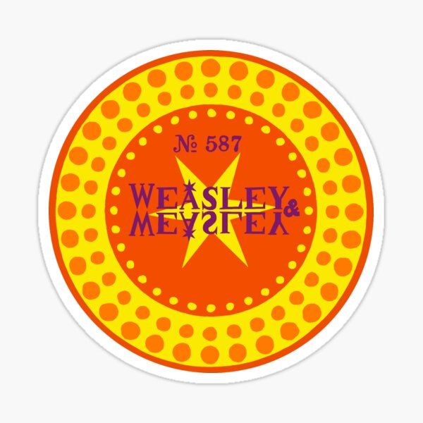 "Weasley’s Forever" Sticker for Sale by ehedinge | Redbubble