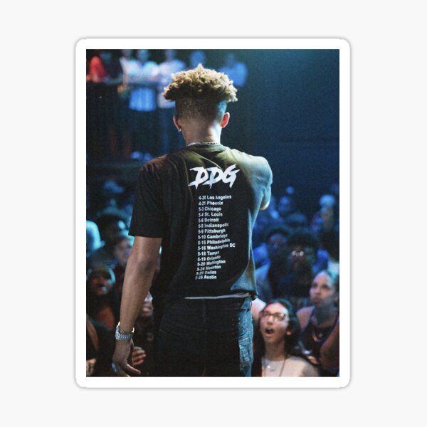 "Gift Men Ddg Rapper Awesome For Movie Fan" Sticker for Sale by ...