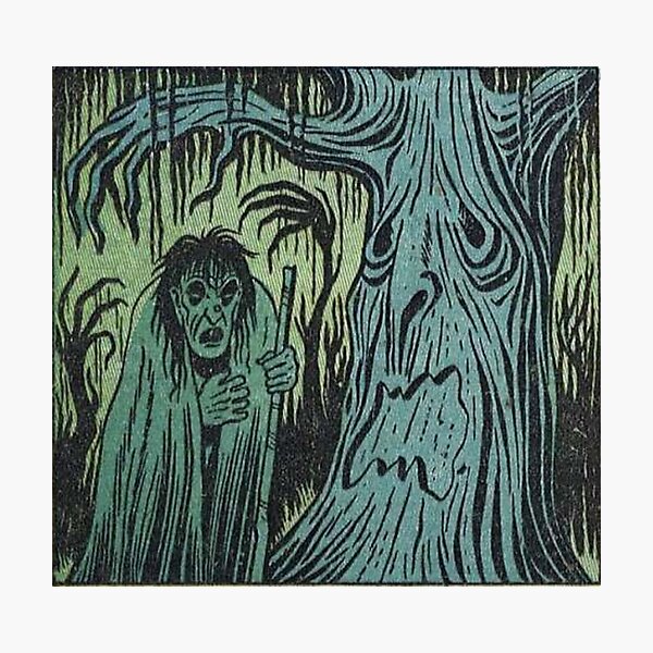 Impression photo « Bandes dessinées d'horreur rétro Vintage | Amateurs ...