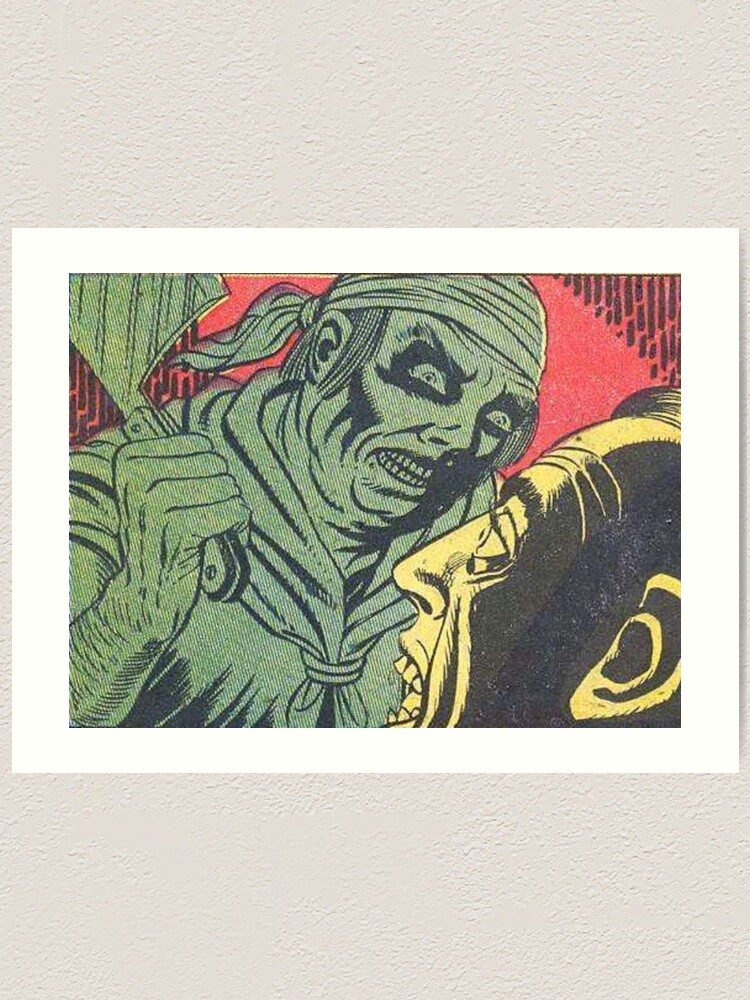 Impression artistique « Bandes dessinées d'horreur vintage | Amateurs ...