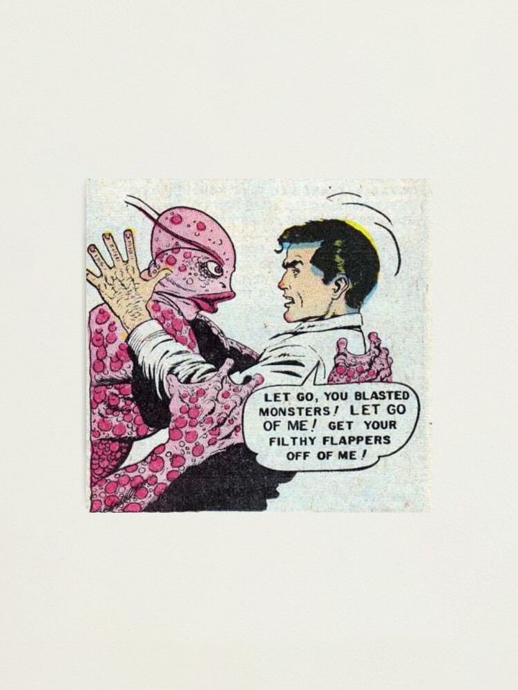 Impression photo « Bandes dessinées d'horreur vintage | Amateurs de ...