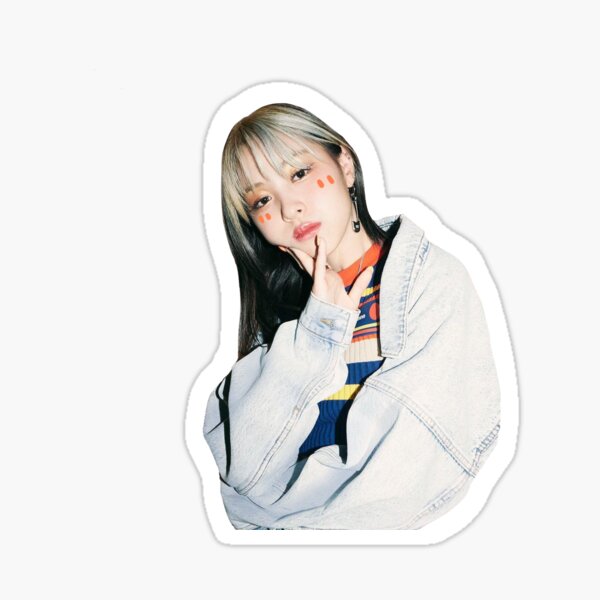 "ITZY Ryujin LOCO era 류진" Sticker by nanono072 | Redbubble
