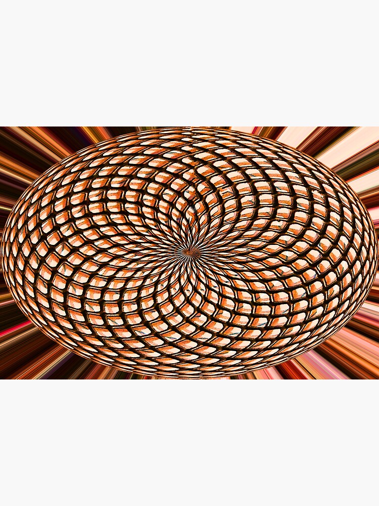 "Metal Screen Abstract" Sticker by tomstanleyjanca | Redbubble