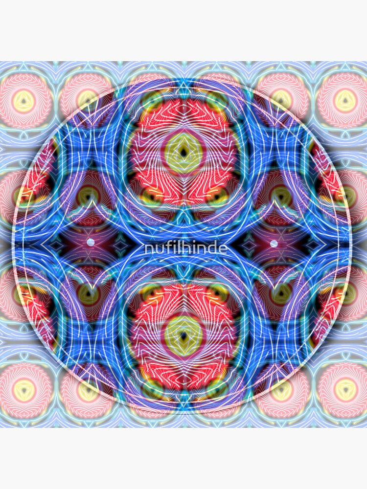 Pegatina «Estas nia devo beligi simplan vivon per bona pensado. Jen ...