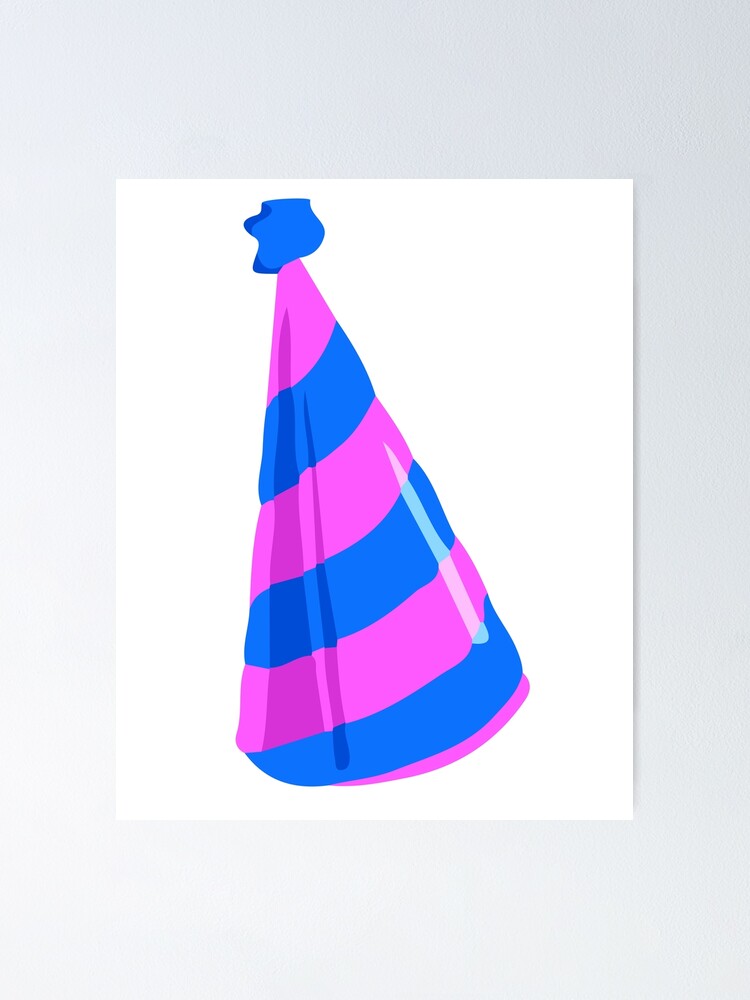 "4chan party hat" Poster for Sale by Mohamed-A-S | Redbubble