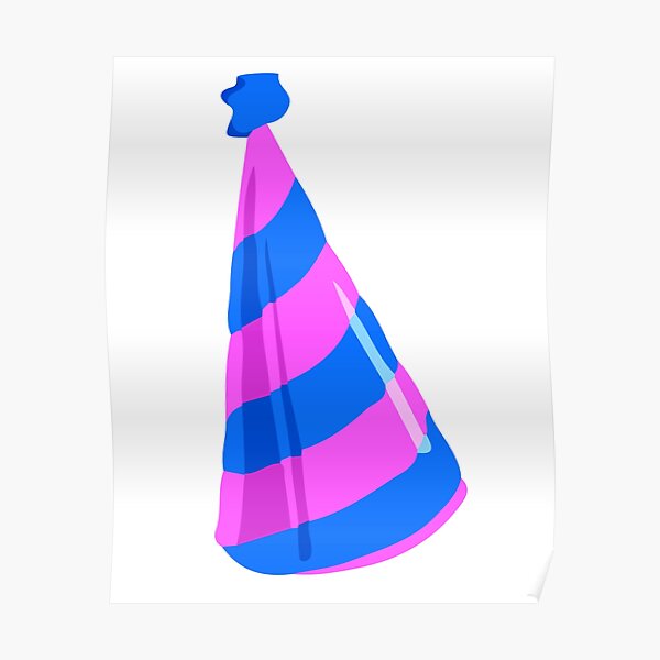 "4chan party hat" Poster for Sale by Mohamed-A-S | Redbubble