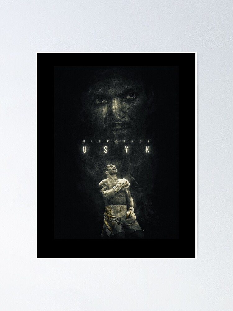 "Oleksandr Usyk World Heavyweight Champion" Poster for Sale by ...