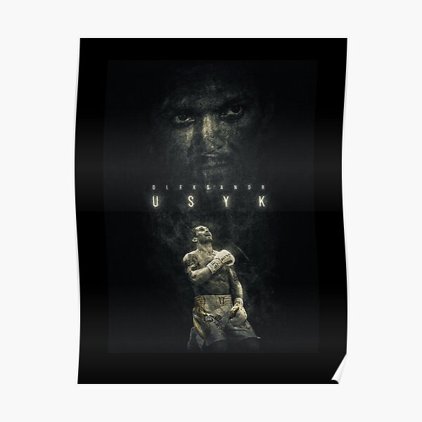 "Oleksandr Usyk World Heavyweight Champion" Poster for Sale by ...