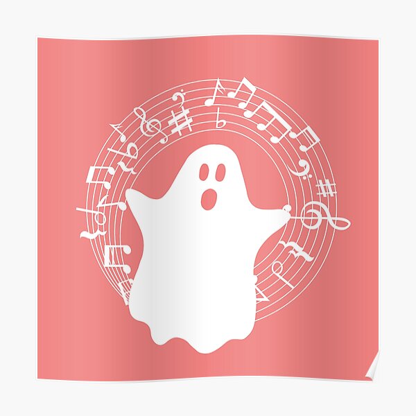 "Ghost Choir - Ghost Singing" Poster for Sale by ndigiproduct | Redbubble