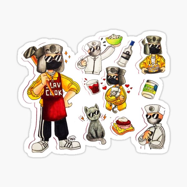 "Life Of Boris Poster" Sticker for Sale by lioncap | Redbubble