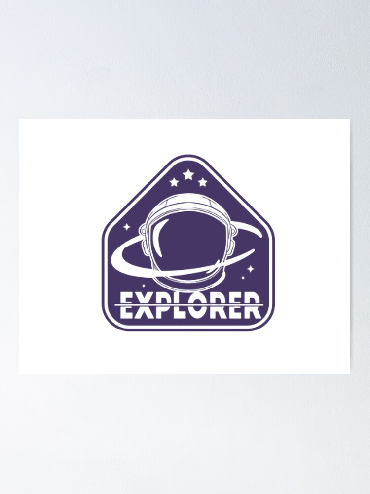 "Space exploration seal" Poster for Sale by CasesParadise | Redbubble