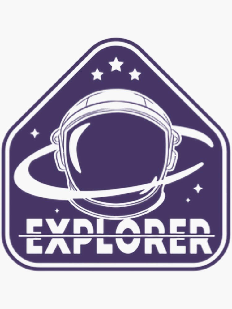 "Space exploration seal" Sticker for Sale by CasesParadise | Redbubble