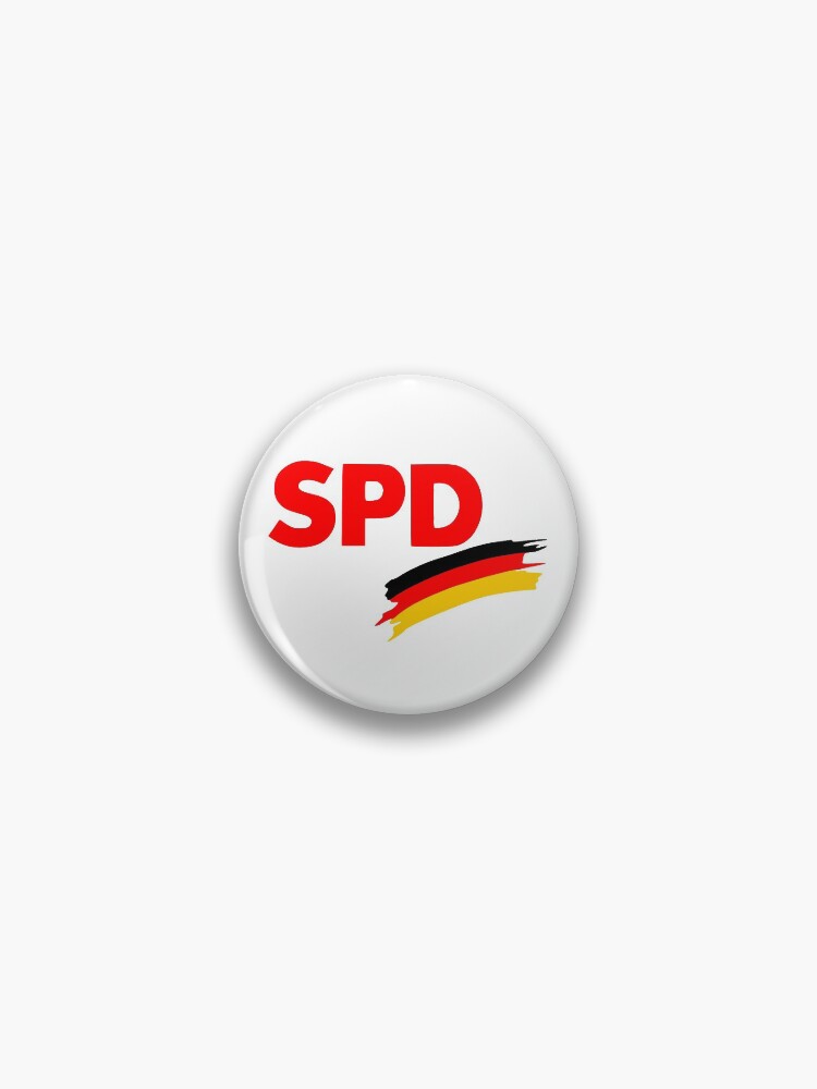 "German Social Democratic Spd" Pin for Sale by veronikadevi | Redbubble