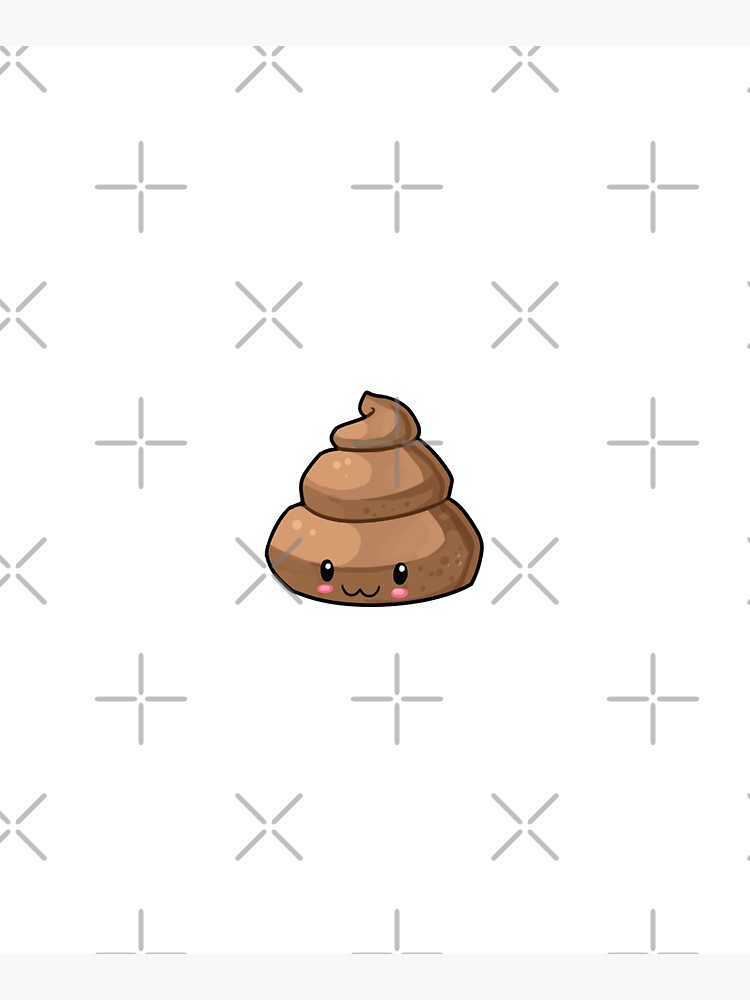 "Kawaii Poop Emoji - cute smiling poo emoji" Tote Bag for Sale by ...