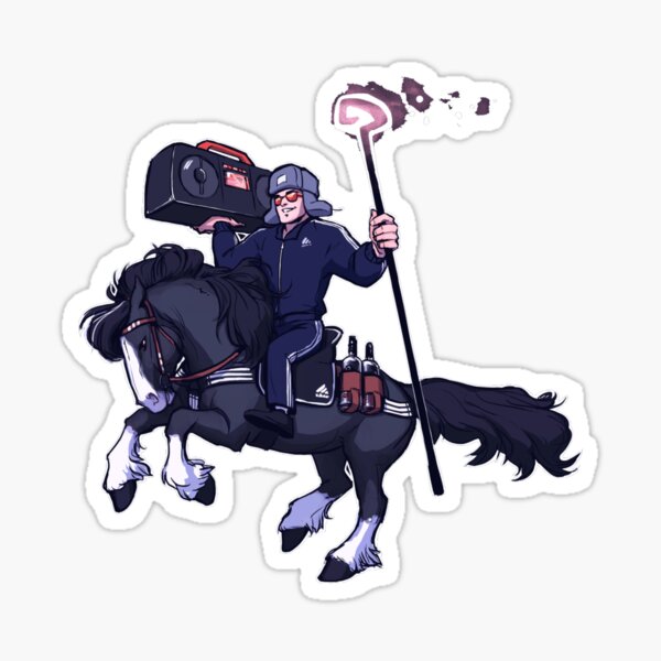 "Life Of Bori Gopnik Tshirt - Life Of Bori Hardbass Sticker" Sticker ...