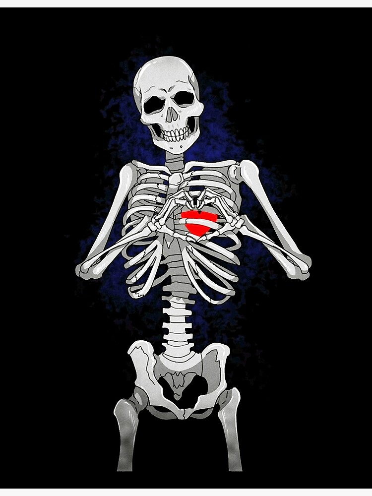 "loving skeleton" Poster for Sale by JOYACEPTY | Redbubble