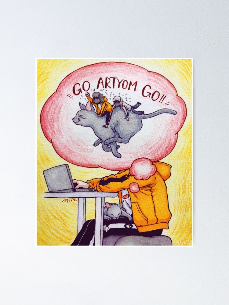 "Life Of Boris Go Artyom Go Sticker" Poster for Sale by lioncap | Redbubble
