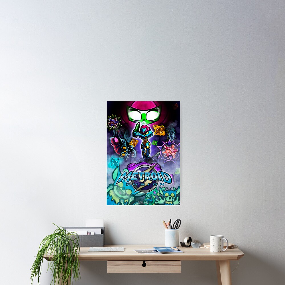 "Metroid Fusion Illustration" Poster by Naitor5 | Redbubble