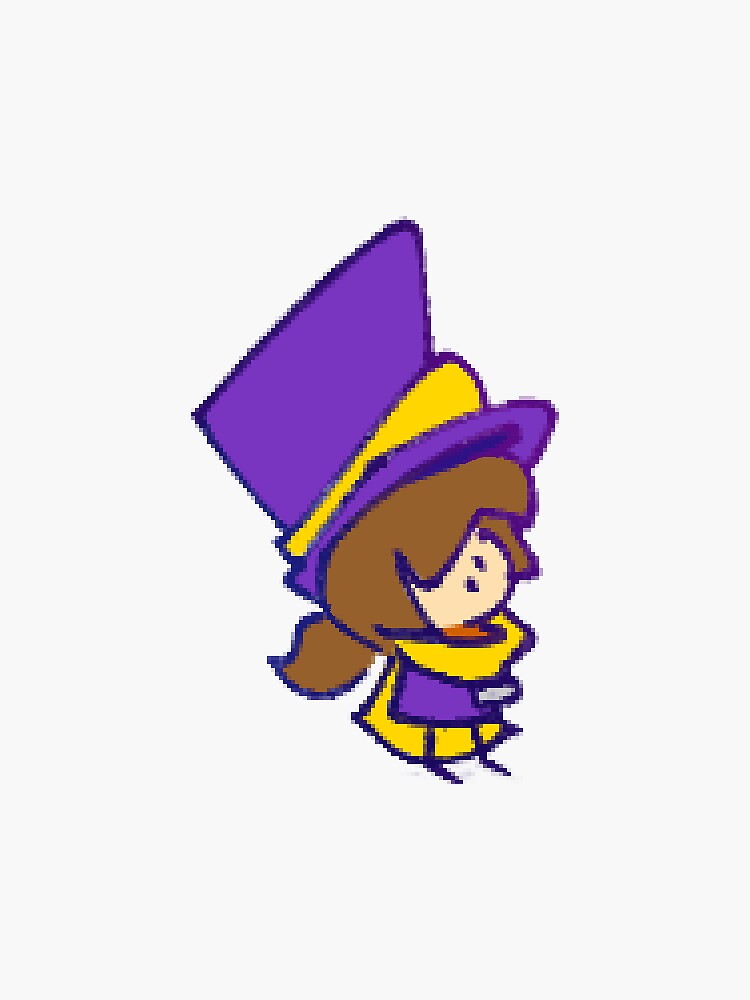 "Tiny Hat Kid" Sticker for Sale by D-Yaki | Redbubble